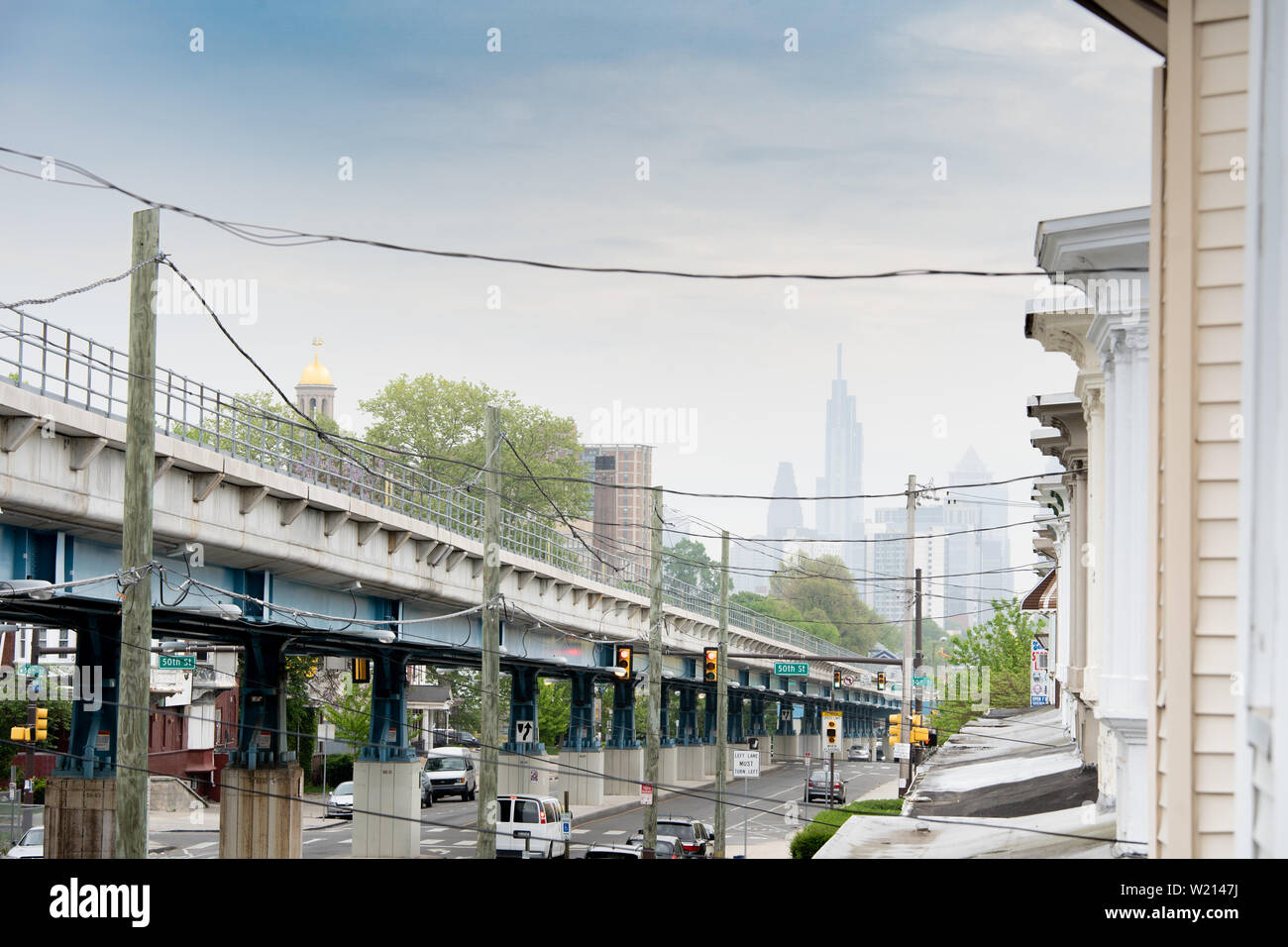 Raised train hi-res stock photography and images - Alamy