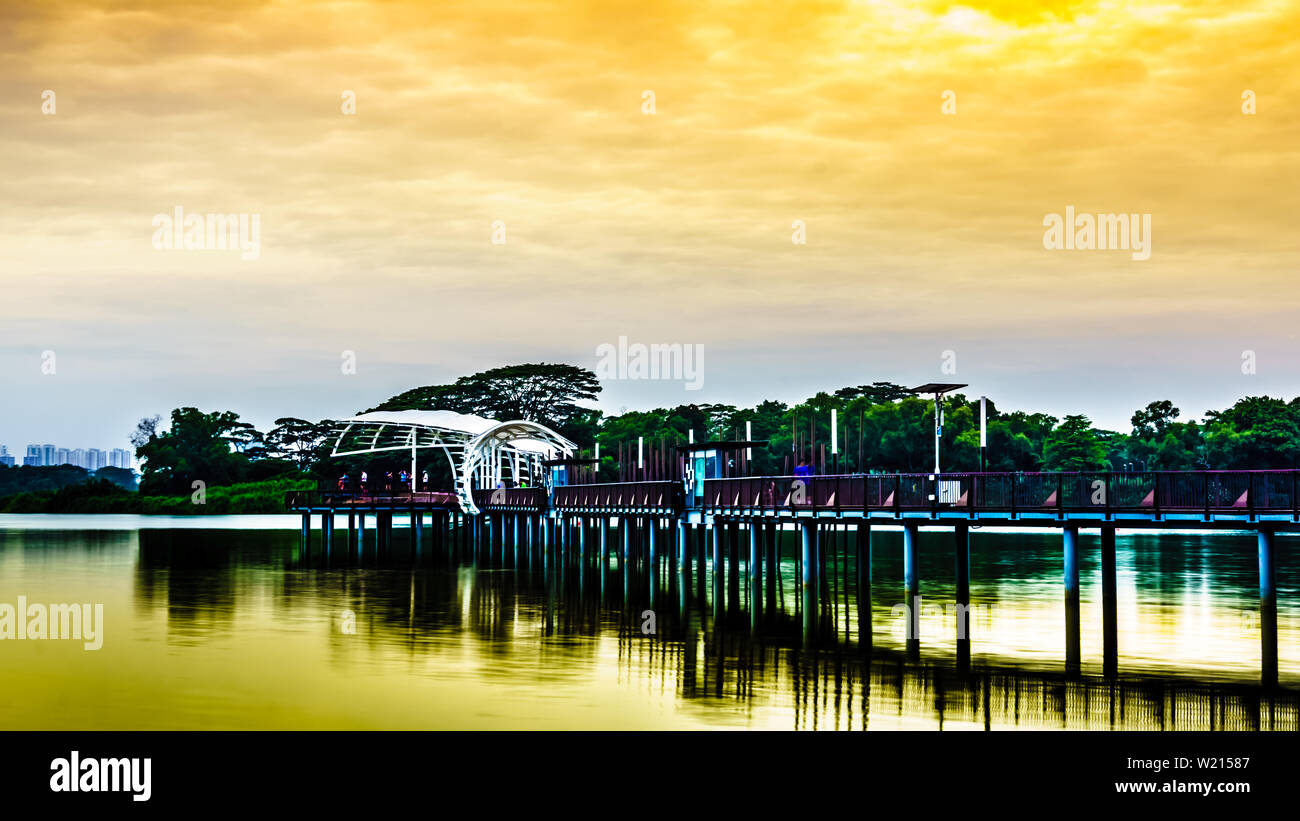 Lower seletar reservoir park singapore hi-res stock photography and ...