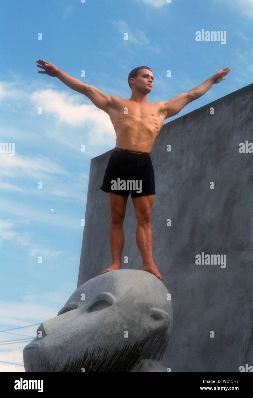 Los Angeles, California, USA 18th September 1994 (Exclusive) Acrobat ...