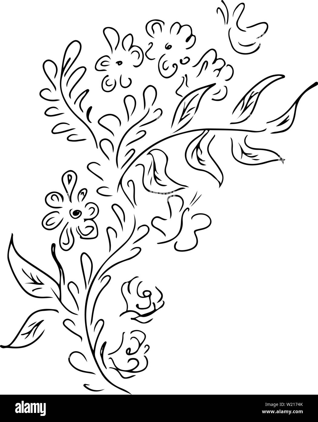 Flowers Outline Designs