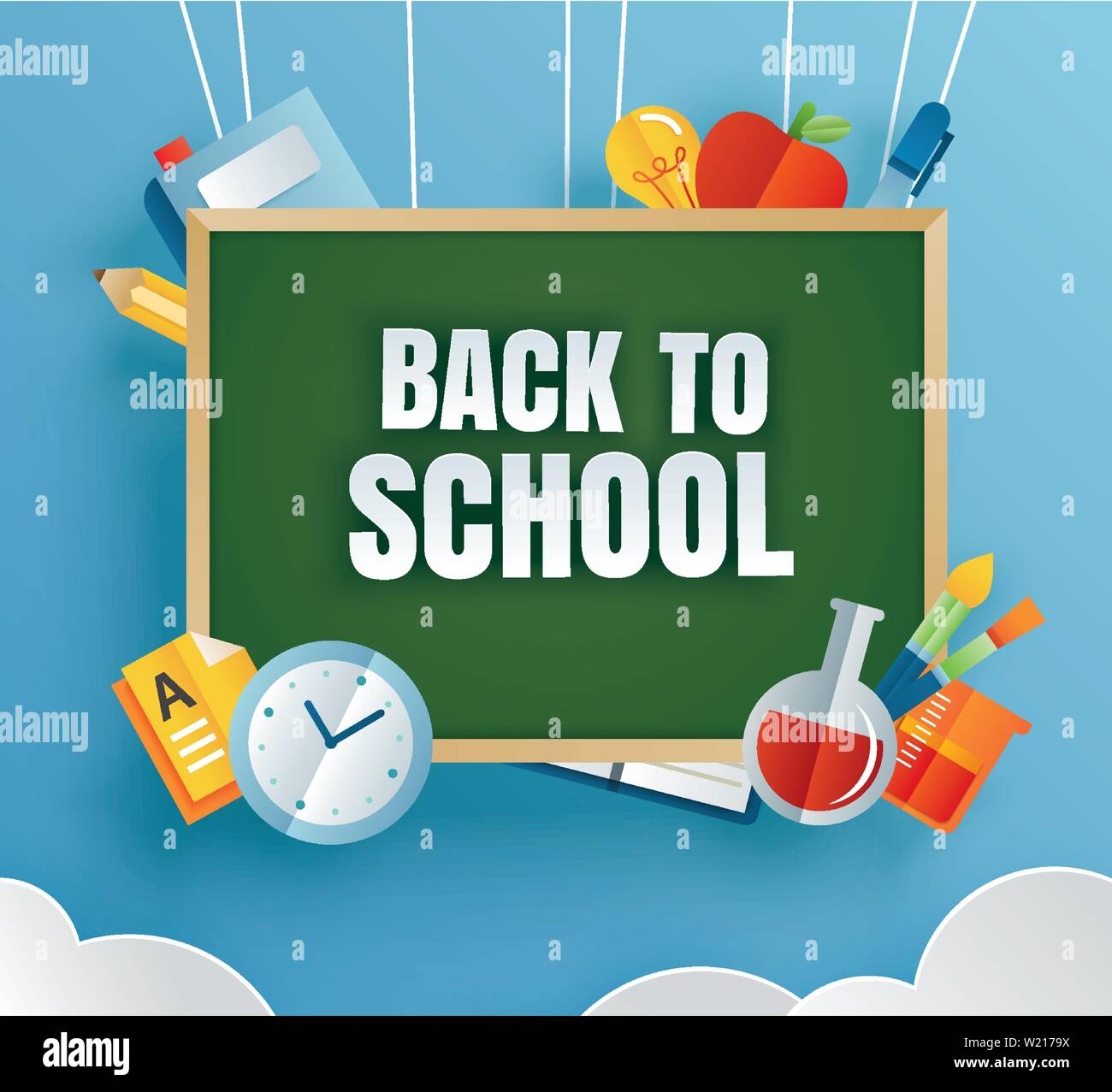 Study in green Stock Vector Images - Alamy