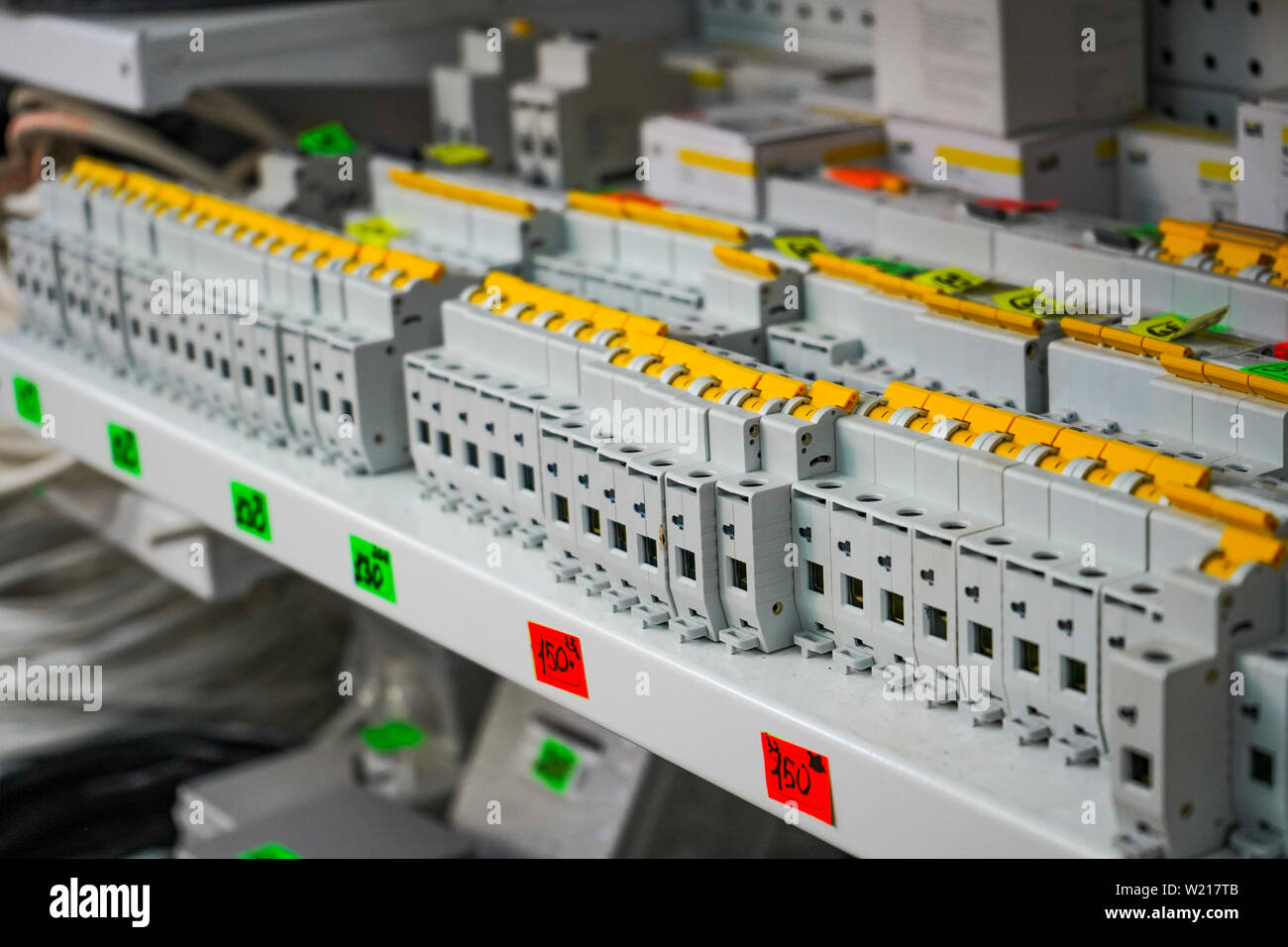 Electrical goods on shelf hi-res stock photography and images - Alamy
