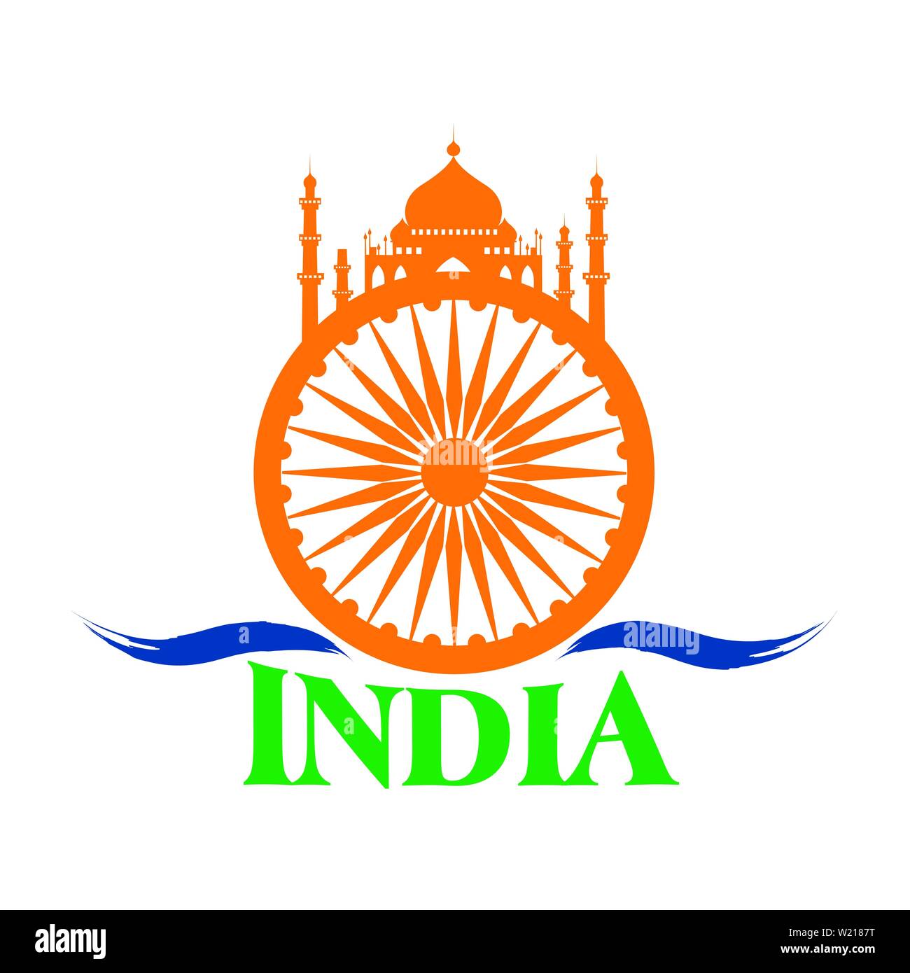 Abstract India Background Stock Vector Image & Art - Alamy