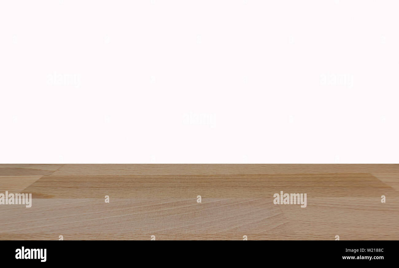 Isolated Hard wood terrace on the white background with clipping path ...