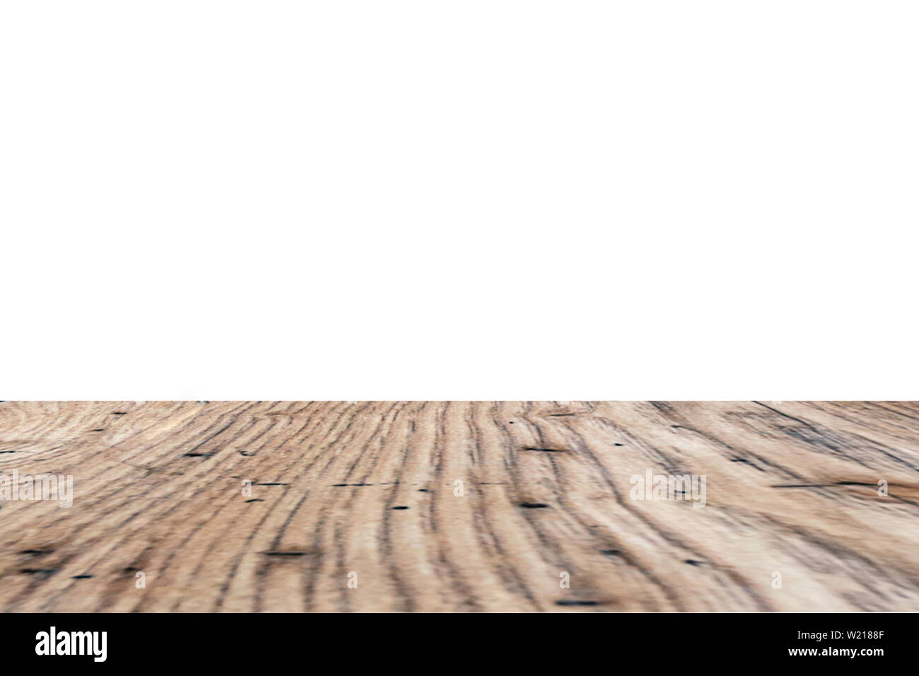 Isolated Hard wood terrace on the white background with clipping path ...