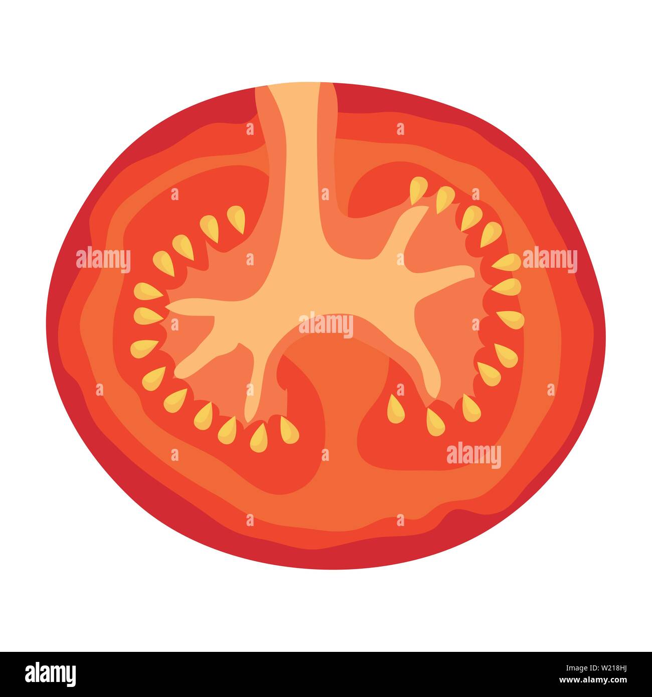 fresh tomato vegetable healthy icon Stock Vector Image & Art - Alamy