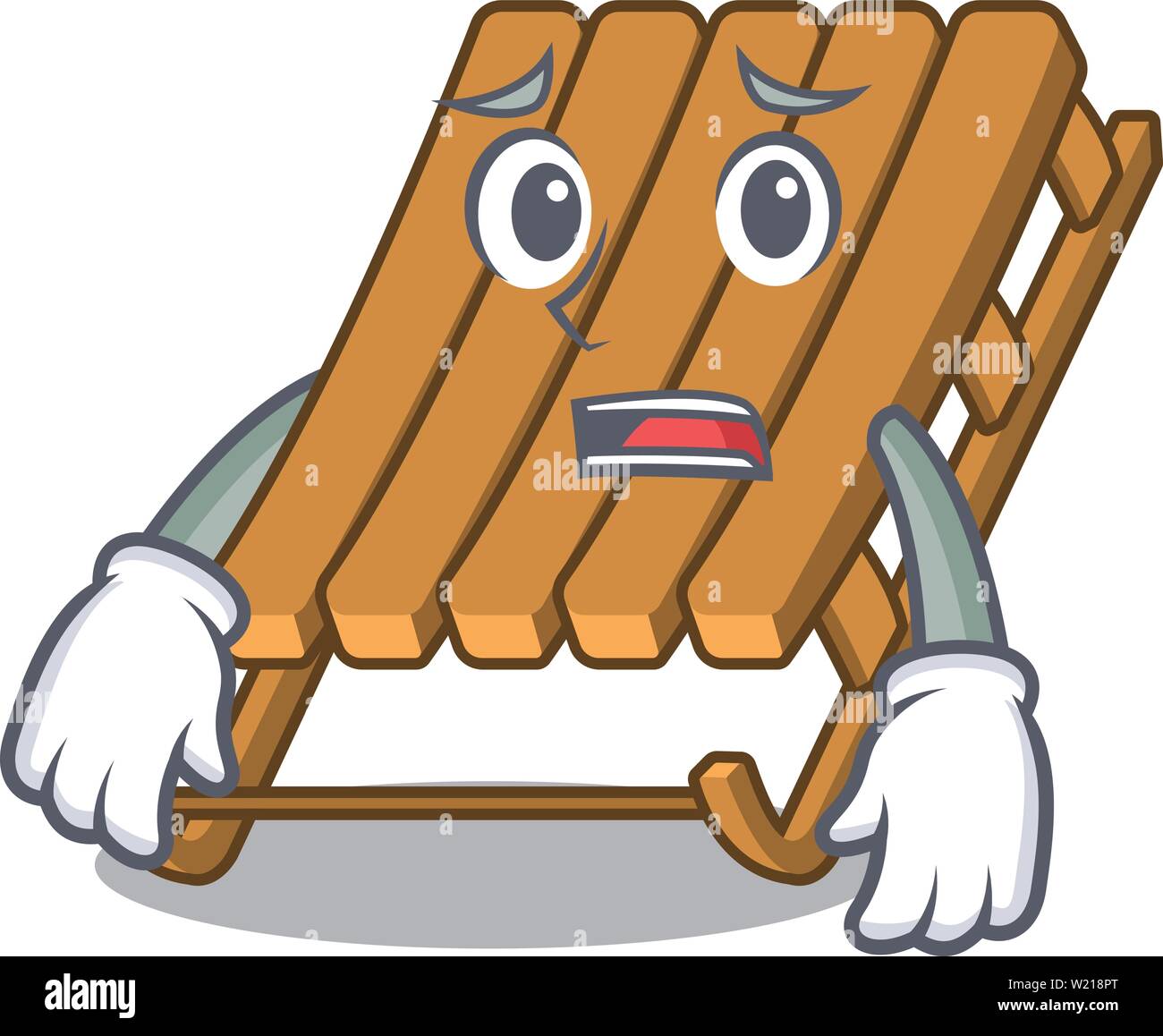 Afraid toy ice sled in cartoon shape Stock Vector Image & Art - Alamy