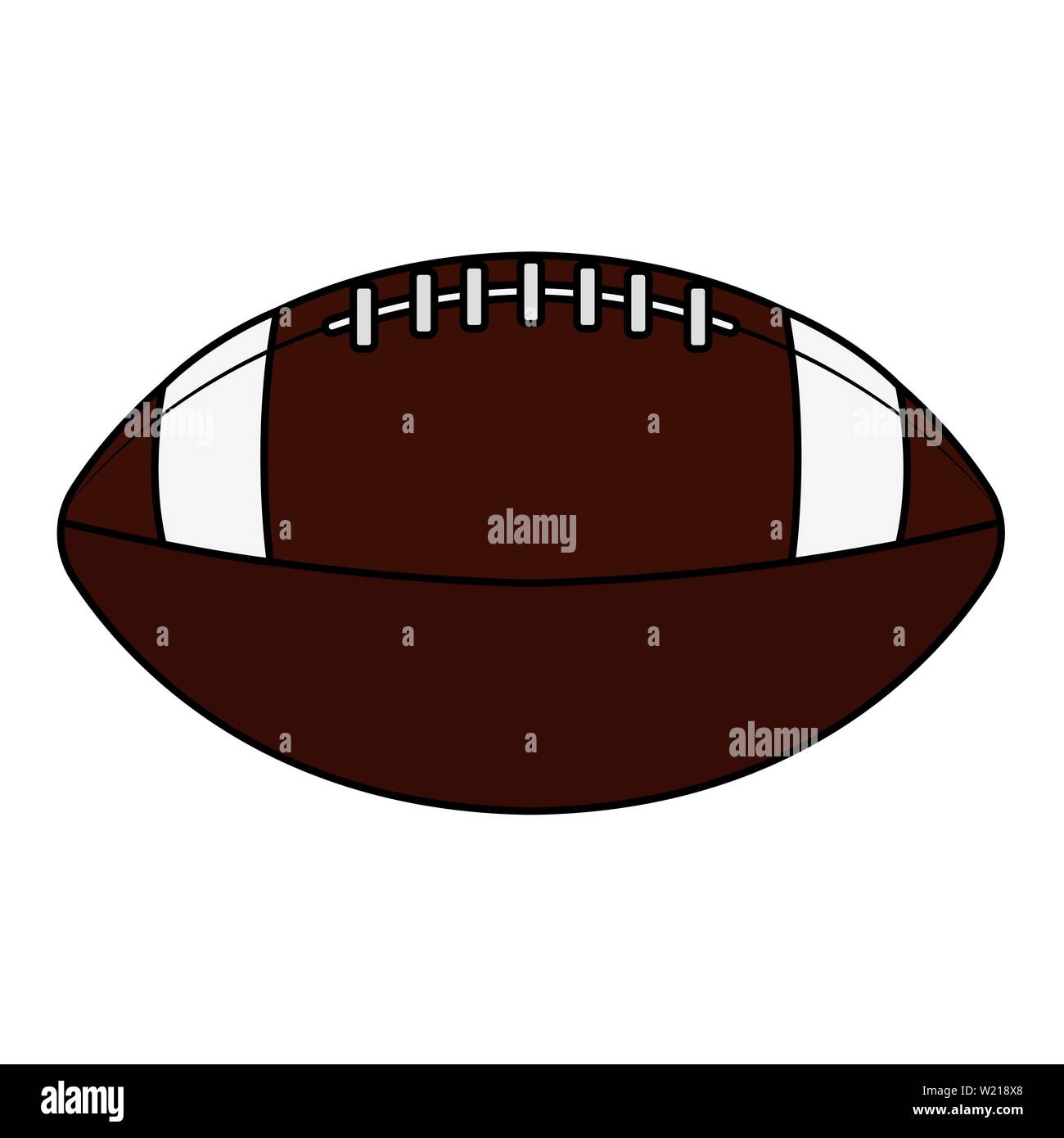 American football object Stock Vector Image & Art - Alamy