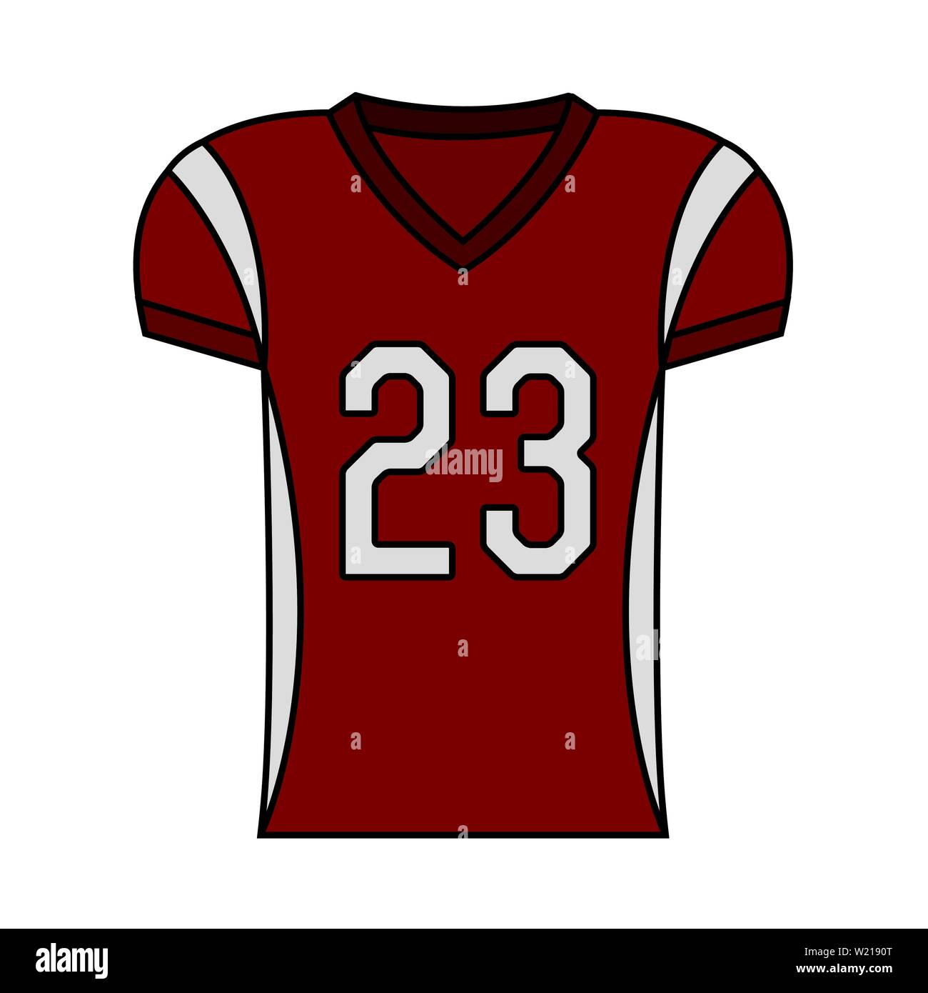 American football object Stock Vector Image & Art - Alamy