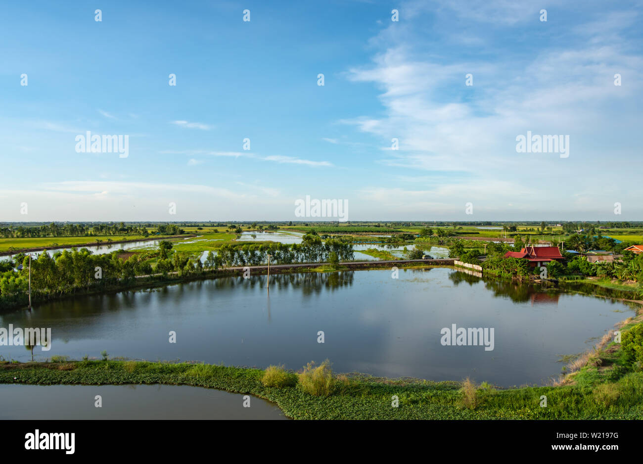 Scene fish ponds in hi-res stock photography and images - Alamy