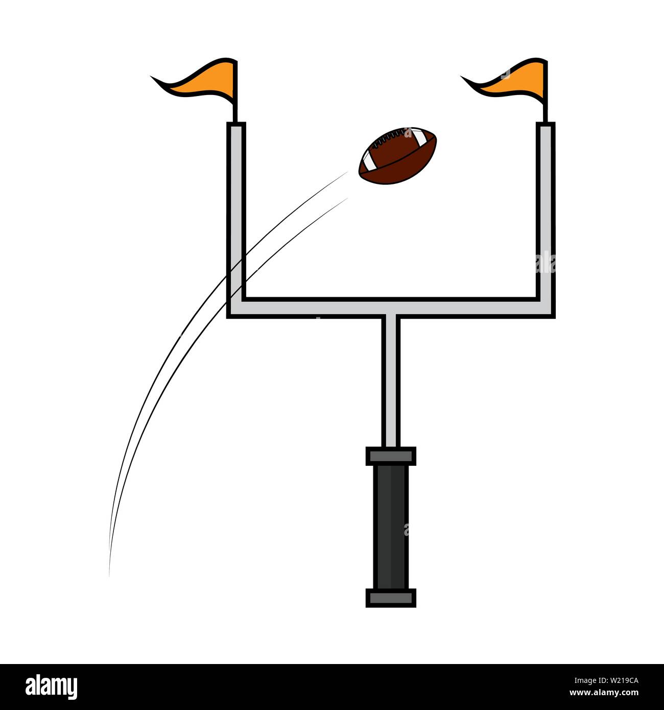 American football object Stock Vector Image & Art - Alamy