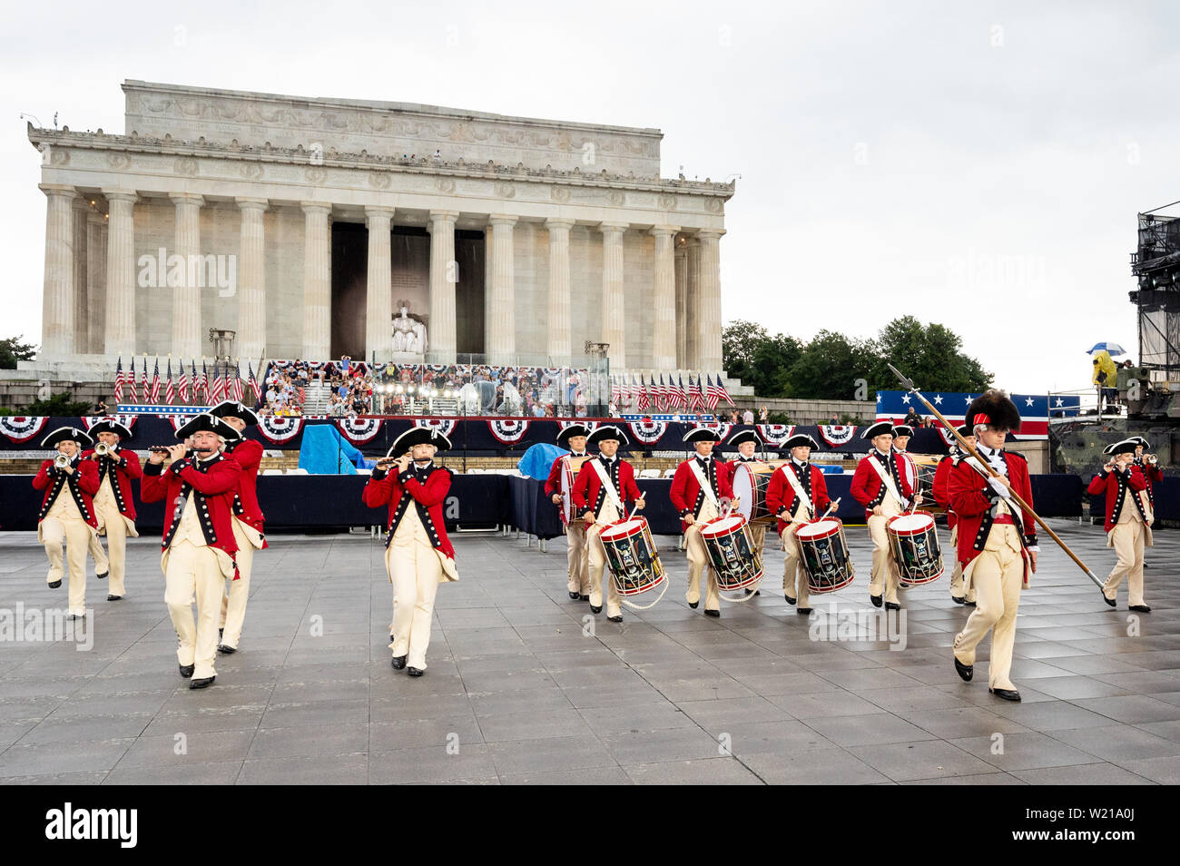 Washington, United States. 04th July, 2019. Musical military ...