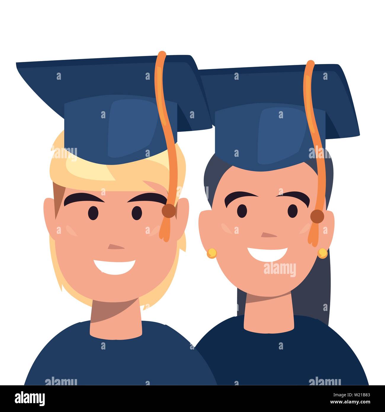 Female university student in modern Stock Vector Images - Alamy