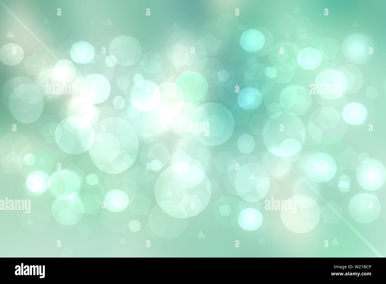 Geometric polygon background. Abstract gradient green background ...