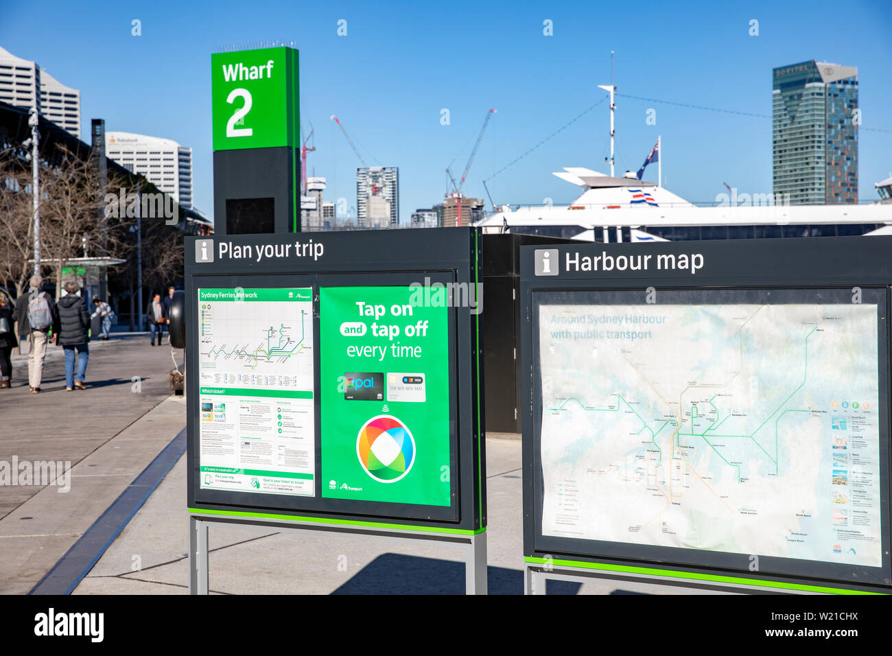 Sydney ferry map hi-res stock photography and images - Alamy