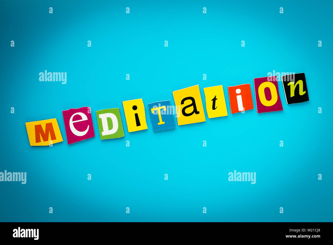 Meditation poster hi-res stock photography and images - Alamy