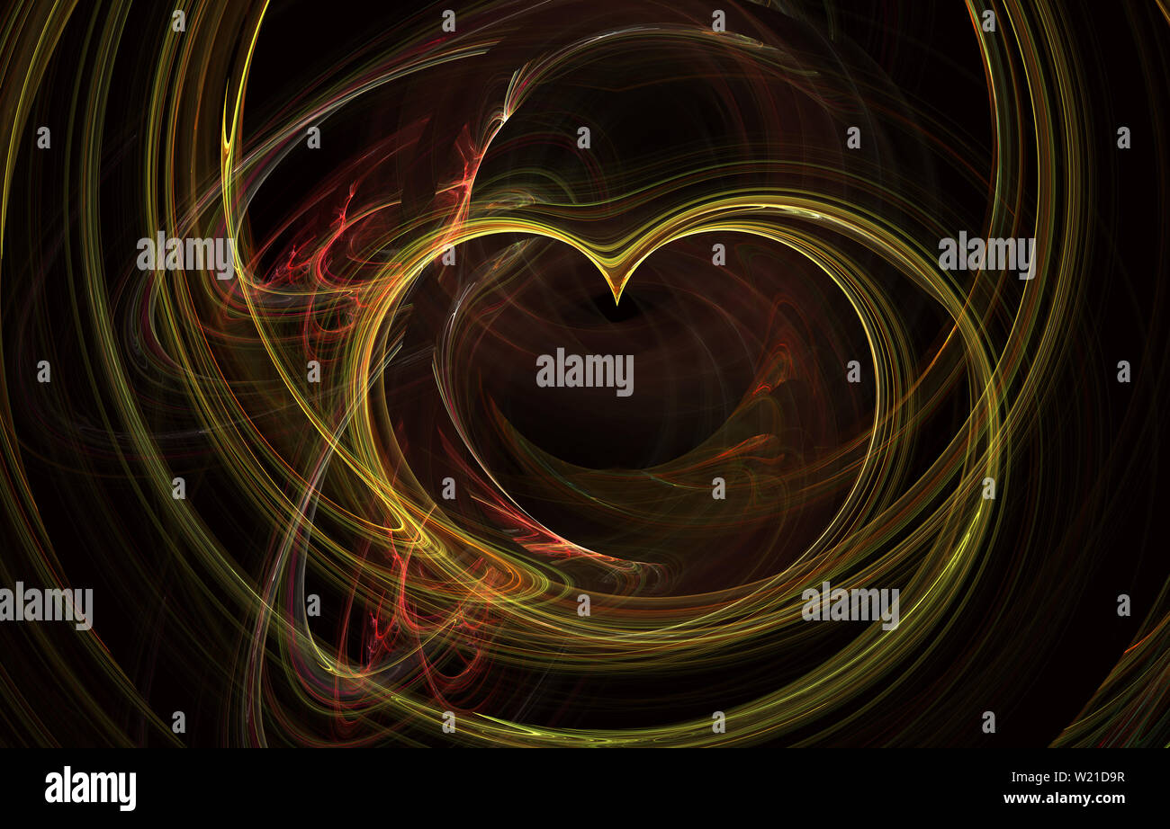 Color of waving smoke in the abstract background. Illustration wave ...