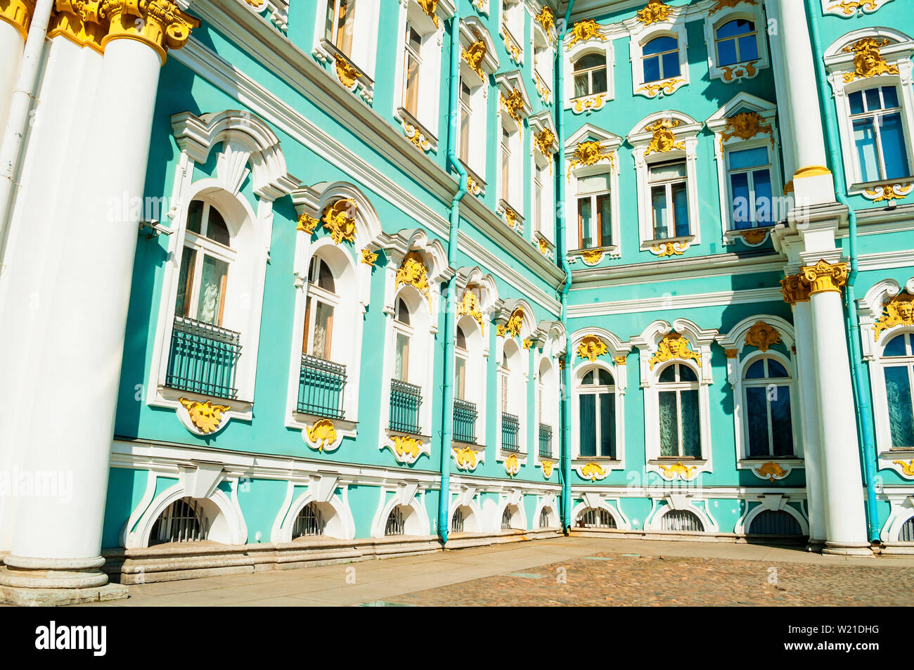 Winter Palace and Hermitage Museum Building, the facade. The Winter ... Winter Palace and Hermitage Museum Building, the facade. The Winter ...