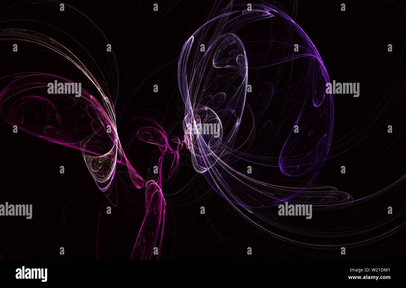 Color of waving smoke in the abstract background. Illustration wave ...