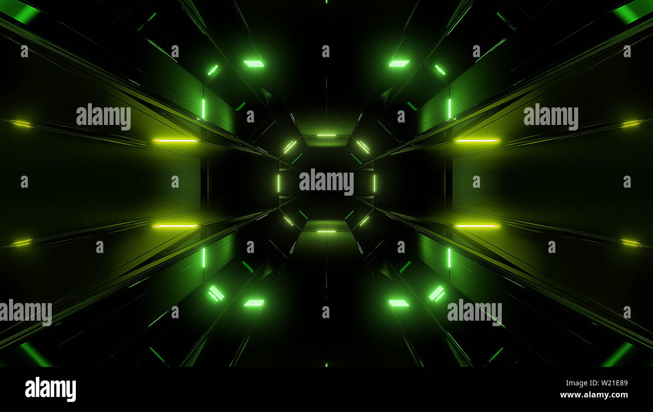 futuristic dark scifi background wallpaper background 3d render Stock ...