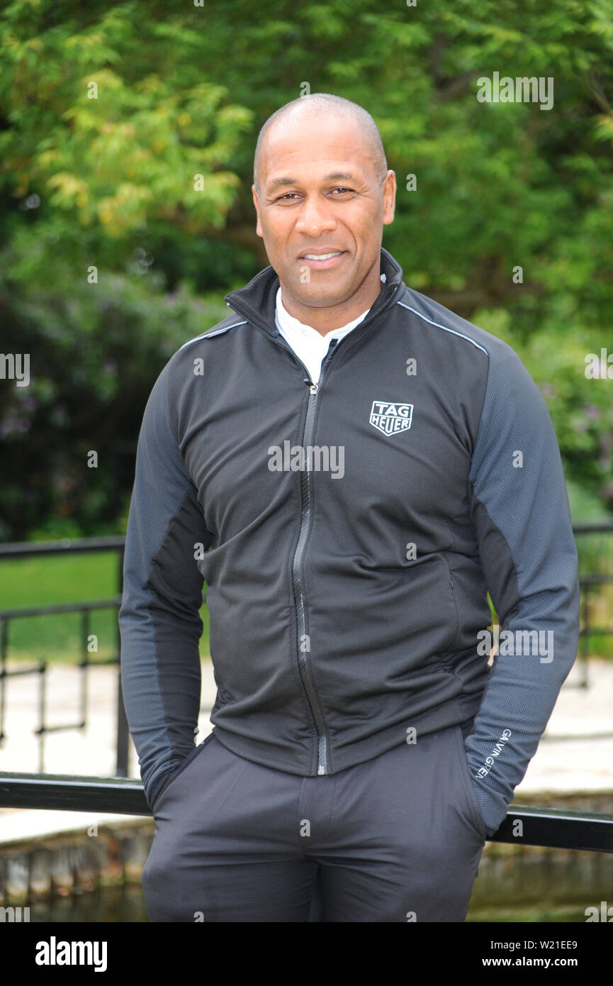Les Ferdinand seen at Sopwell House St Albans, for an interview about ...