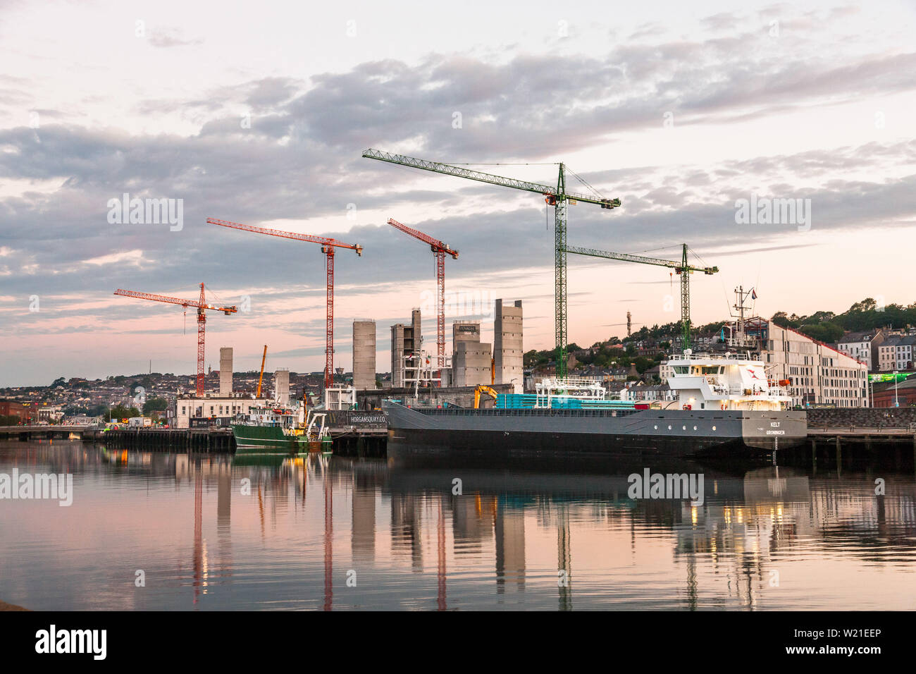 Cork City, Cork, Ireland. 05th July, 2019. A bright dry morning over ...