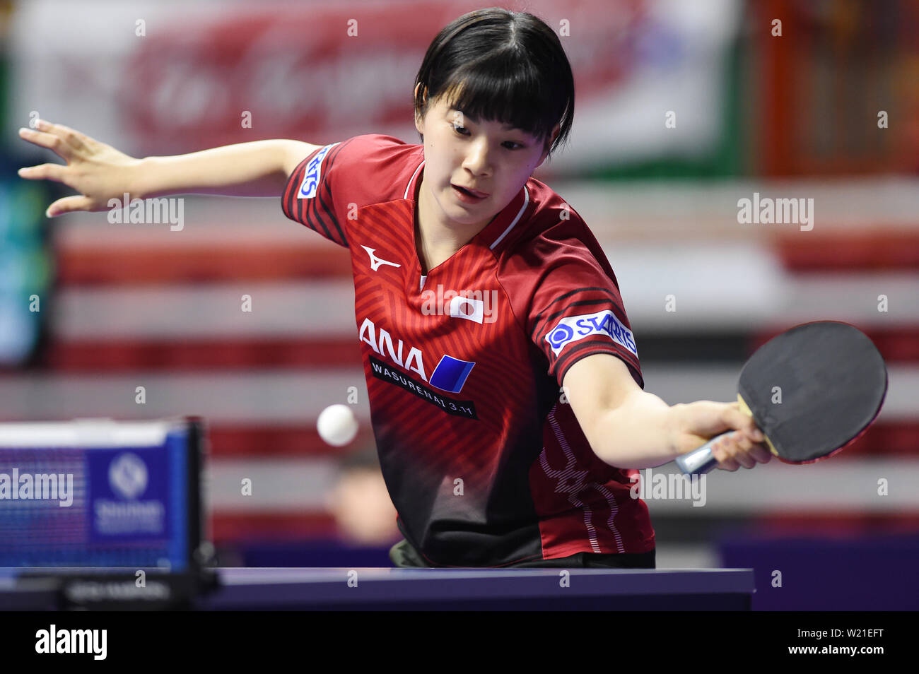 Busan, South Korea. 5th July, 2019. Miyu Nagasaki (JPN) Table Tennis ...