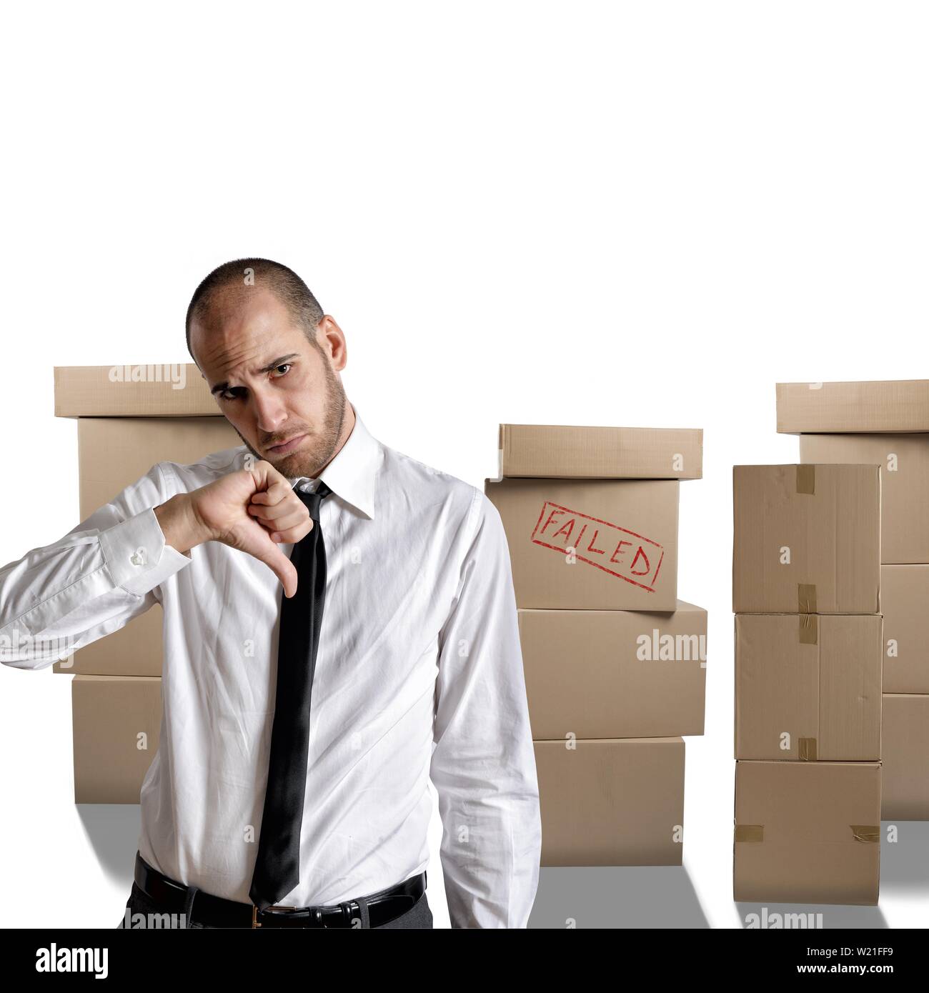 Fired and upset hi-res stock photography and images - Alamy