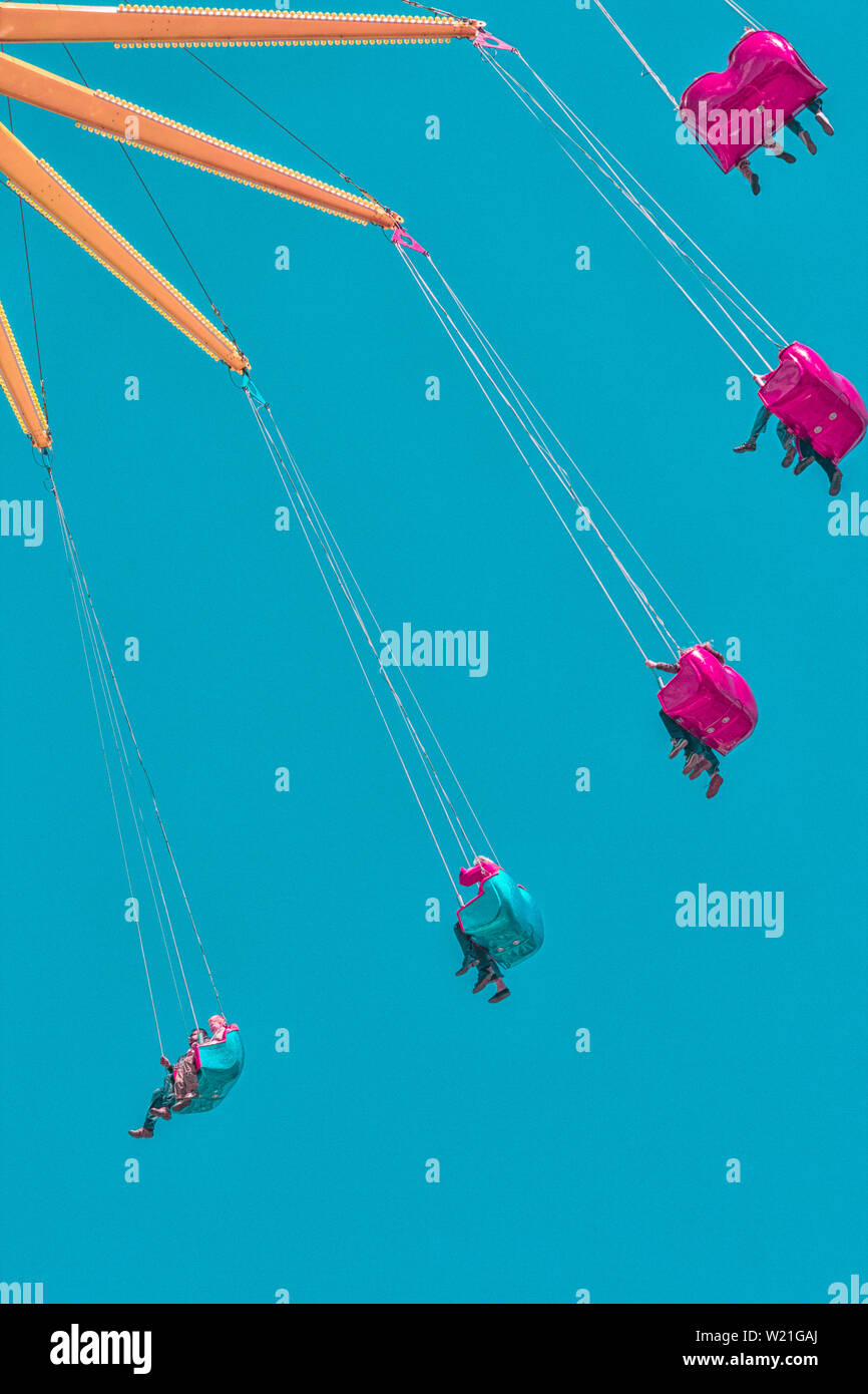 Chairoplane hi-res stock photography and images - Alamy