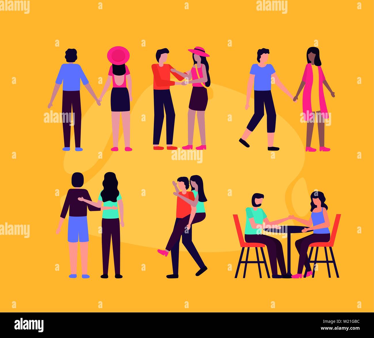 Morning activities Stock Vector Images - Alamy