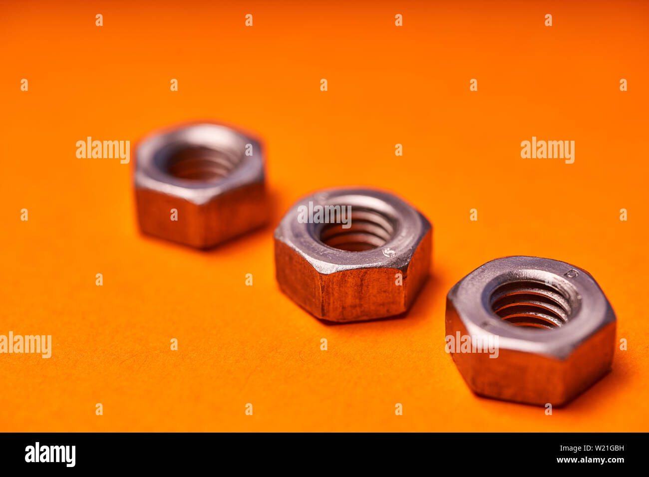 Regular hex nut hi-res stock photography and images - Alamy