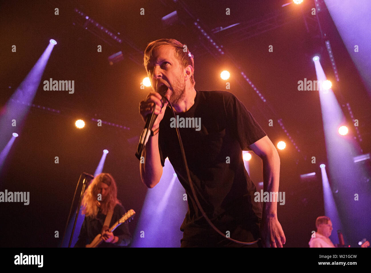 Roskilde, Denmark. July 04th, 2019. The American post-hardcore band LA ...