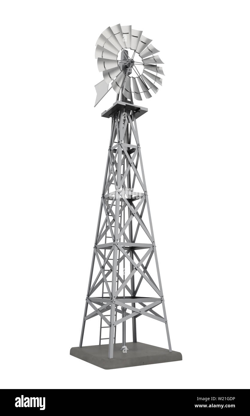 Old fashioned windmill wind turbine hi-res stock photography and images ...