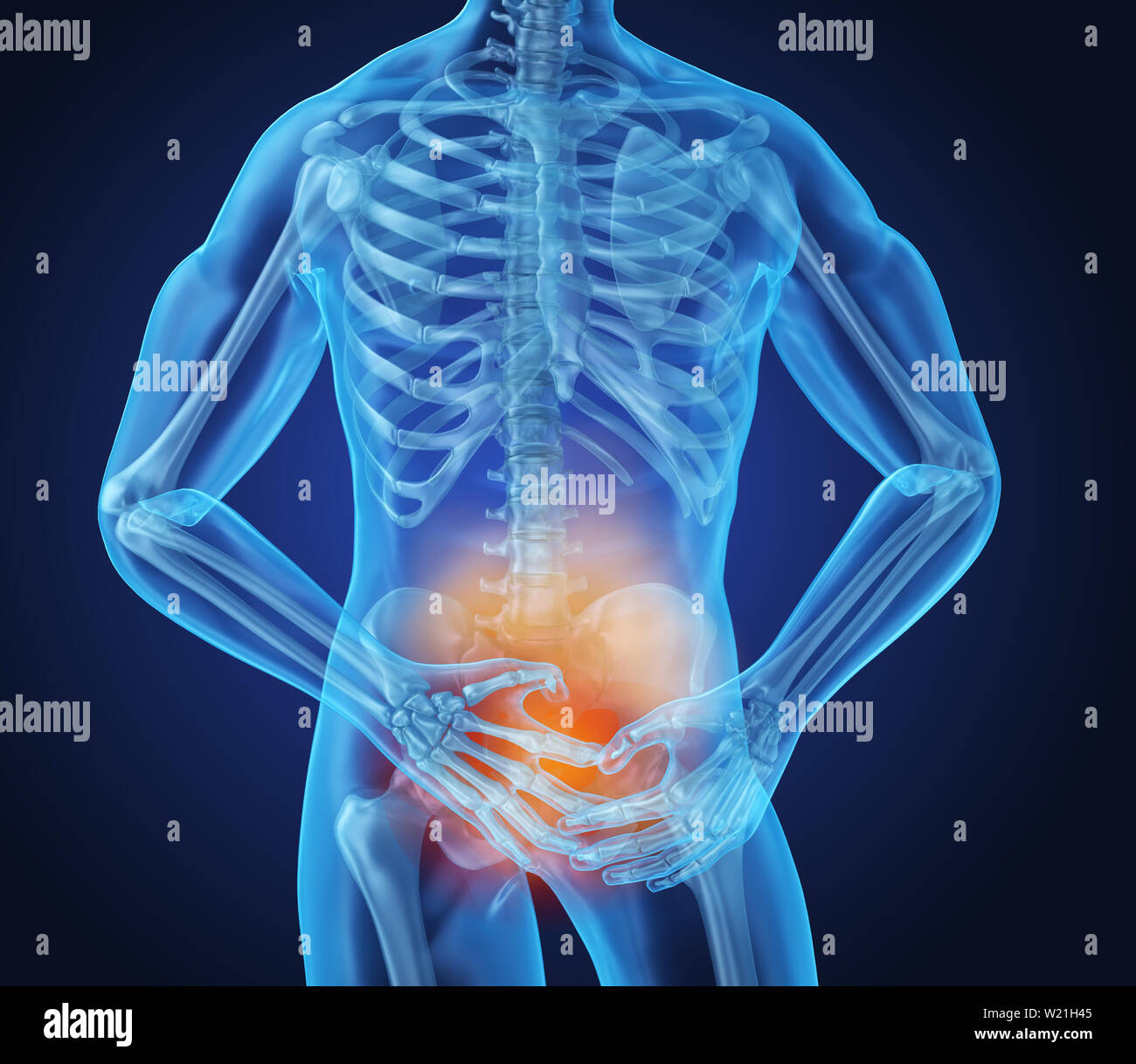 Man Feeling Pain In Stomach 3D Illustration Stock Photo Alamy man-feeling-pain-in-stomach-3d-illustration-stock-photo-alamy