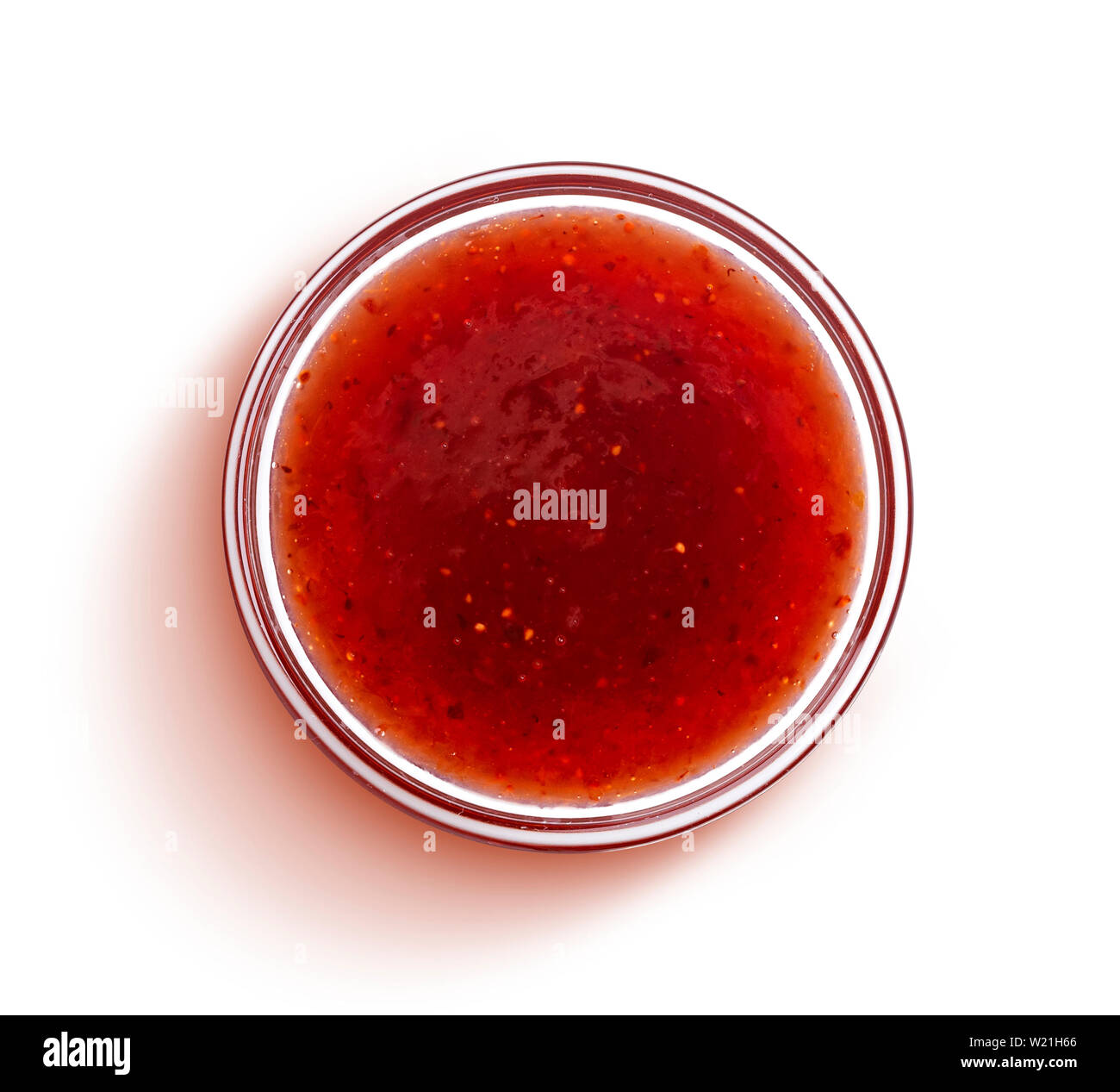 Cherry isolated top view hi-res stock photography and images - Alamy