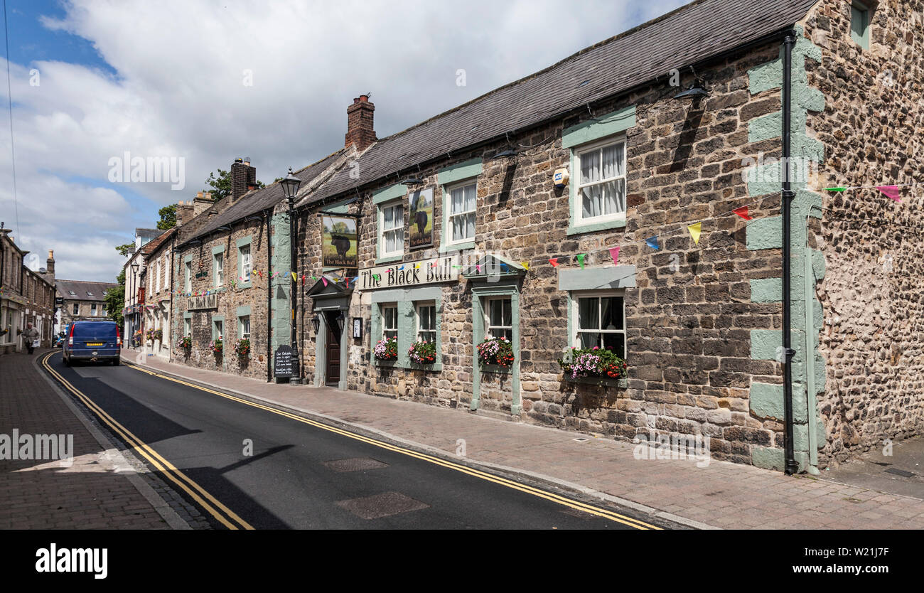 The Black Bull pub in Corbridge,England,UK Stock Photo - Alamy