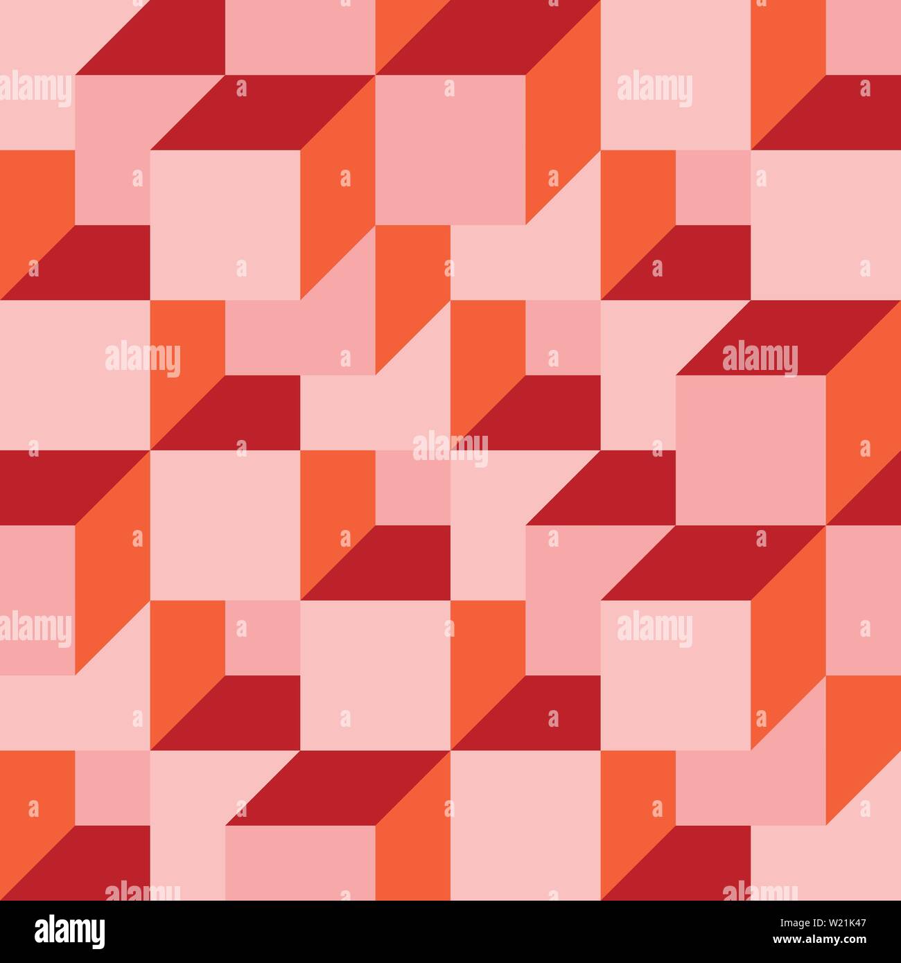 Isometric cubes seamless pattern hi-res stock photography and images ...