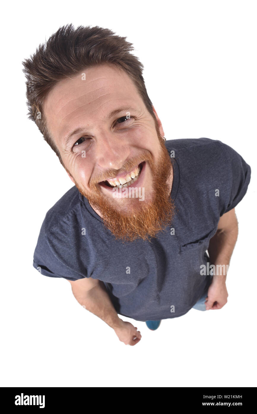 Full body portrait crazy Cut Out Stock Images & Pictures - Alamy