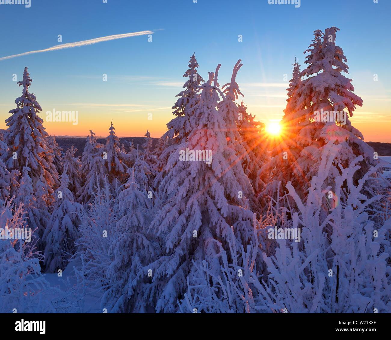 Fichtelberg erzgebirge winter hi-res stock photography and images - Alamy
