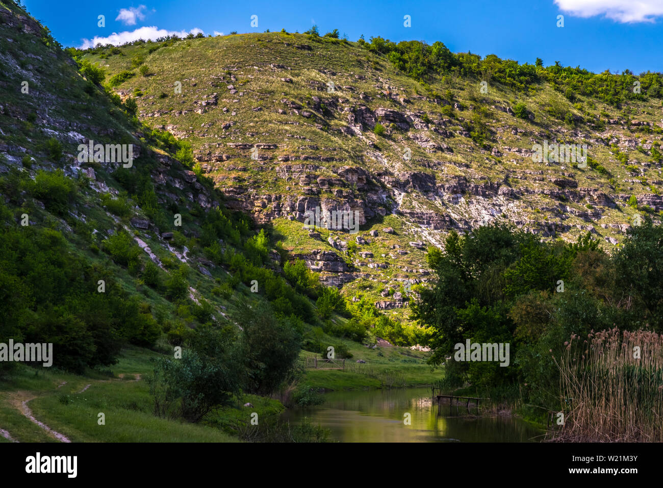 Old Orhei (Vechi) famous travel destination in Moldova Stock Photo - Alamy