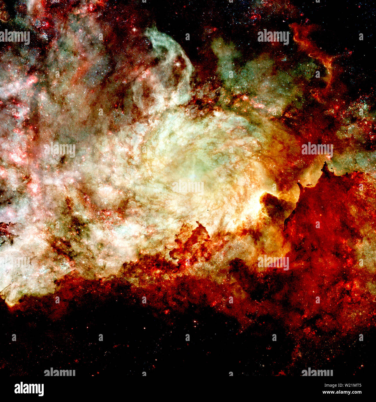 Cosmos. Abstract space wallpaper. Elements of this image furnished by ...