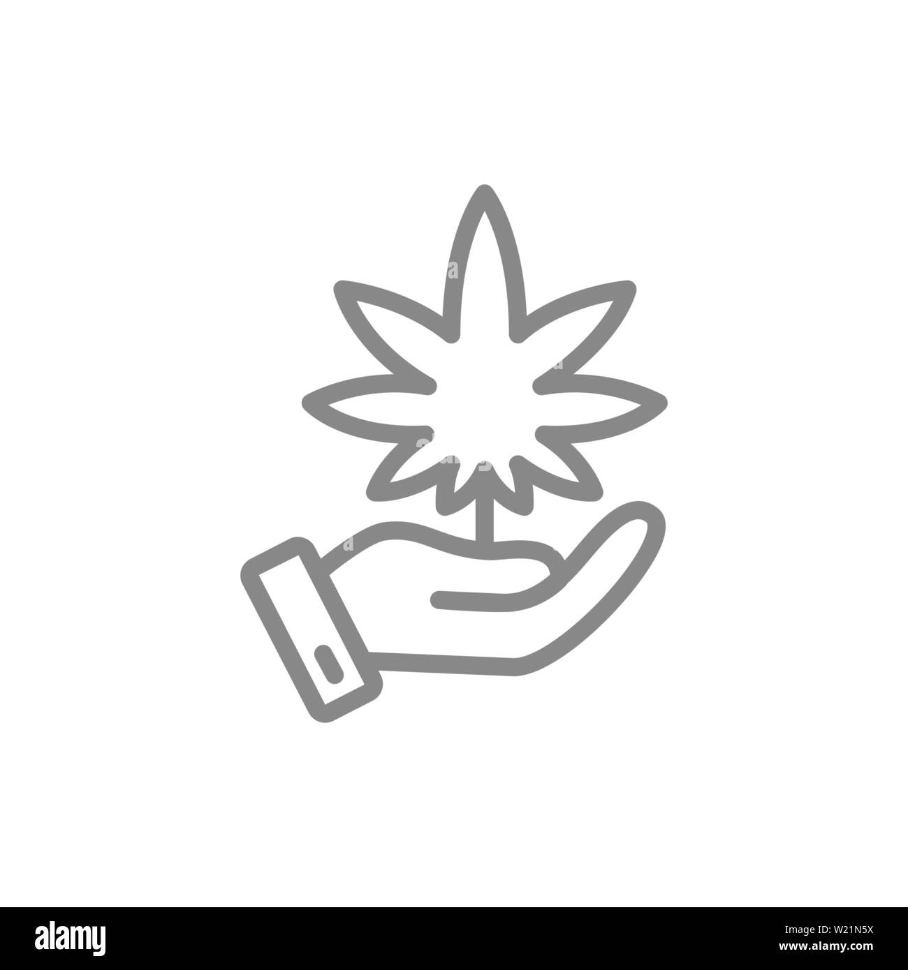 Hemp growing Black and White Stock Photos & Images - Alamy