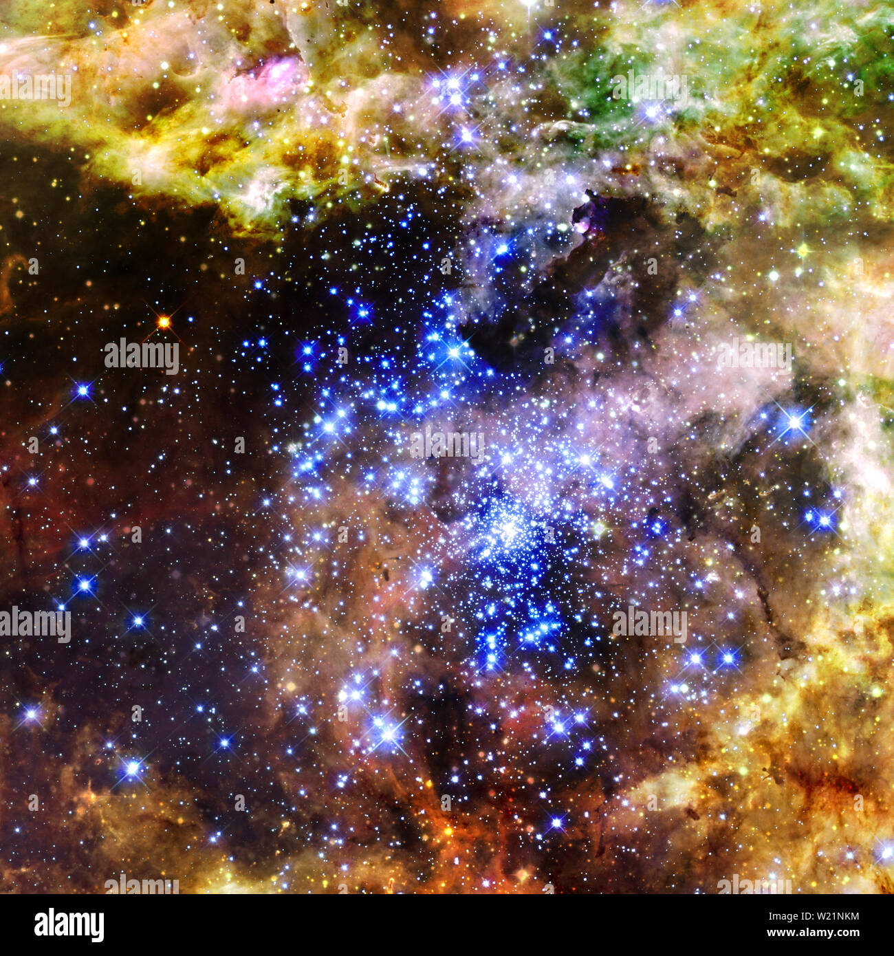 Cosmos. Abstract space wallpaper. Elements of this image furnished by ...