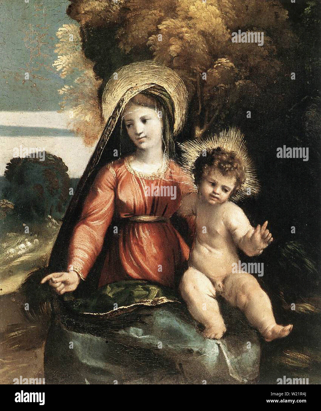 Art museum painting dosso dossi hi-res stock photography and images - Alamy