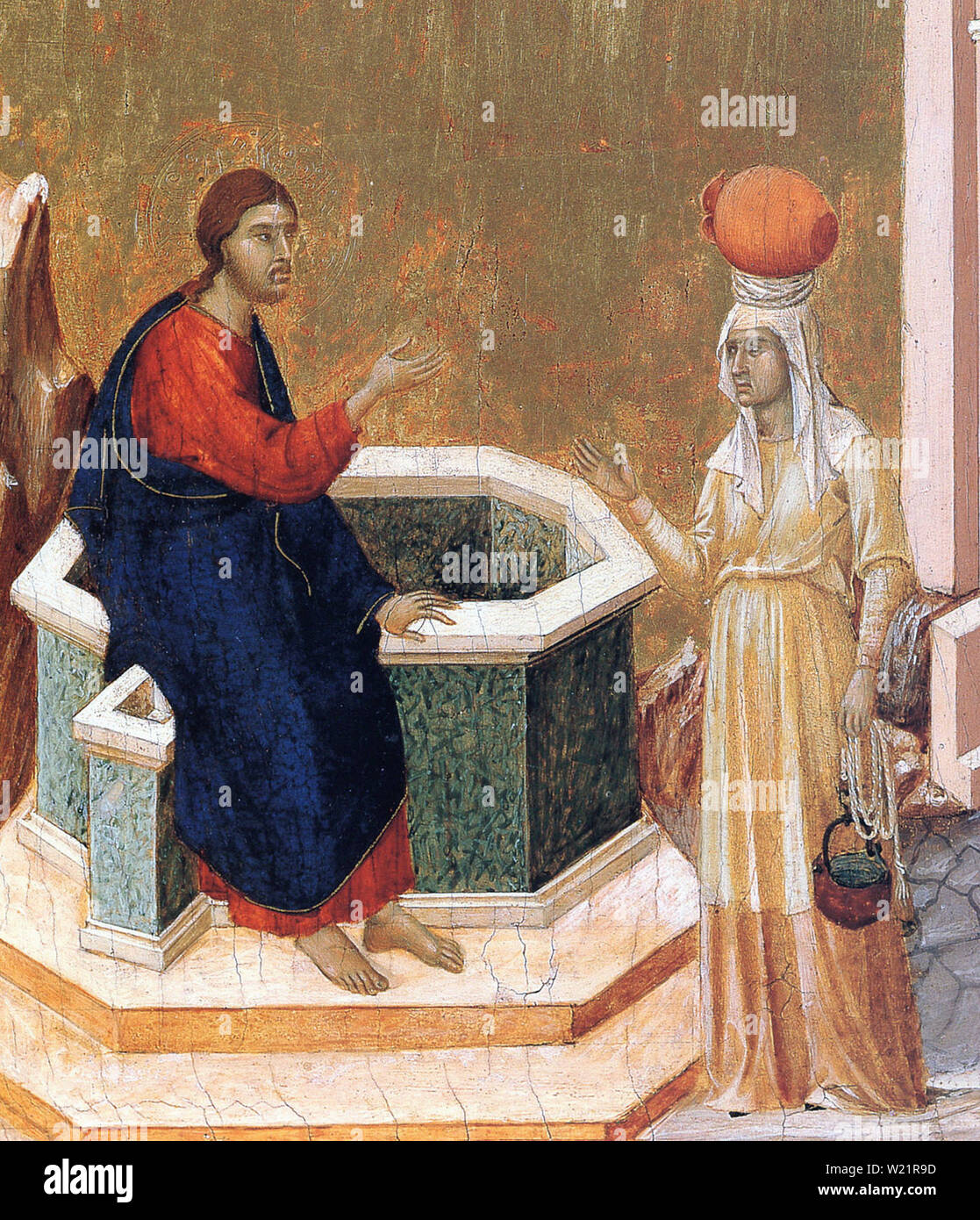 Christ And Samaritan Woman High Resolution Stock Photography and Images ...