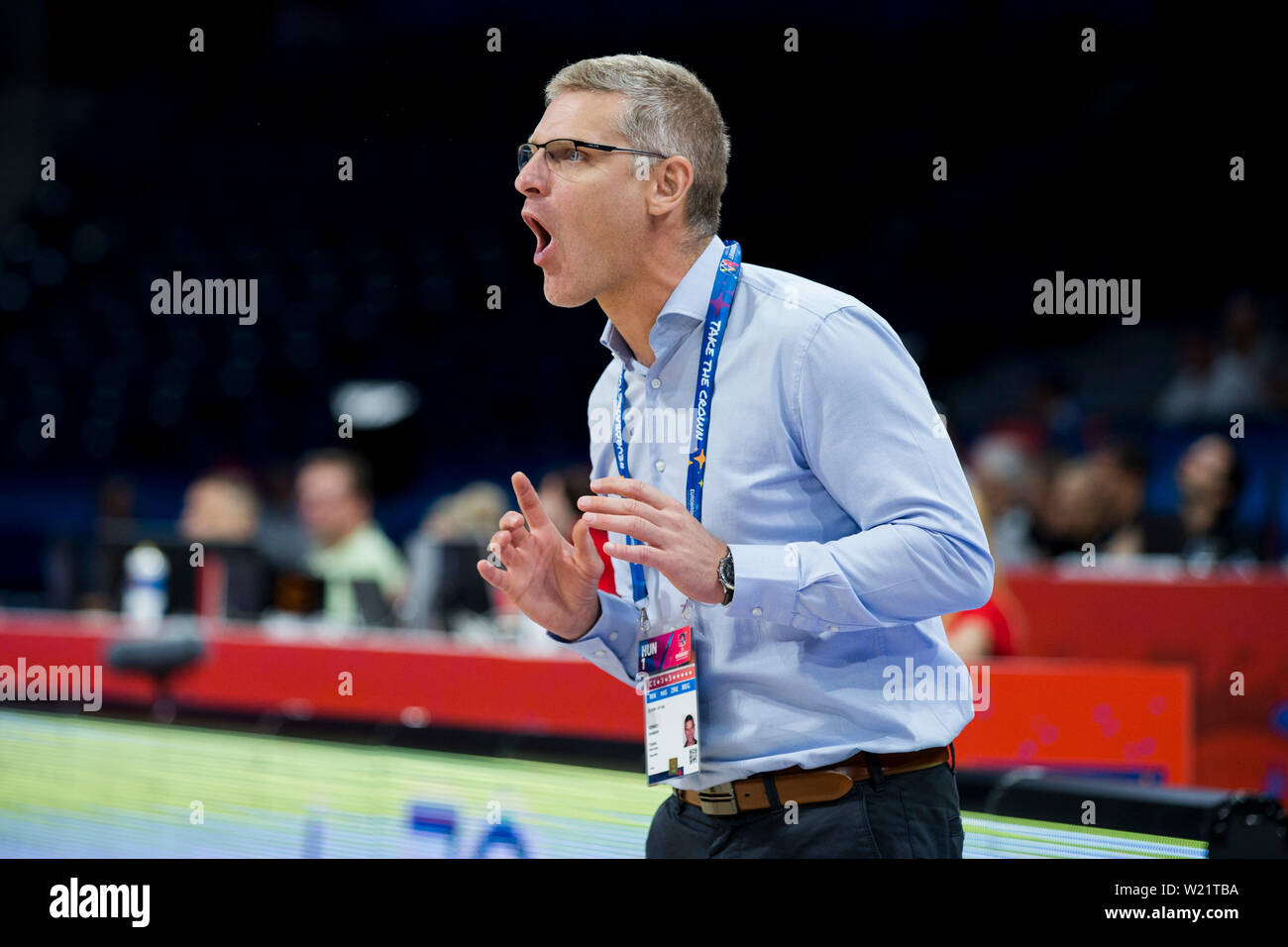 Head Coach Norbert Szekely of HUN reacts Stock Photo - Alamy