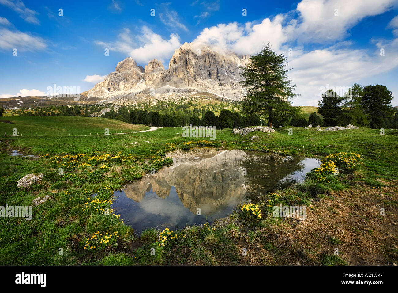 Selva dolomitas italia hi-res stock photography and images - Alamy