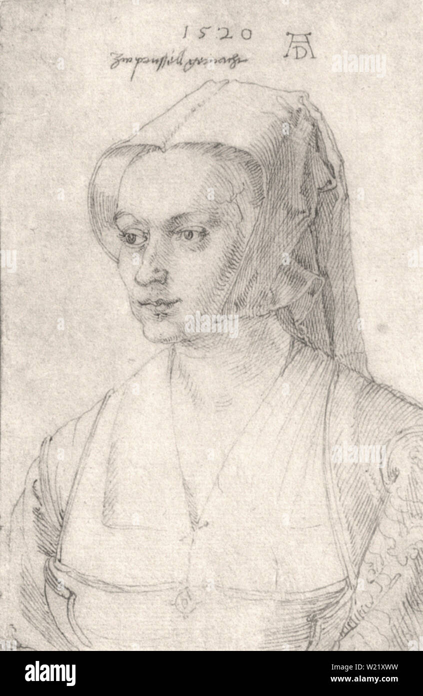 Albrecht dürer engraving woman hi-res stock photography and images - Alamy