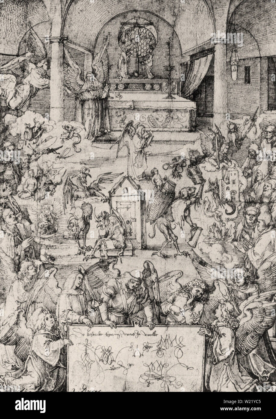 Albrecht dürer angel hi-res stock photography and images - Alamy