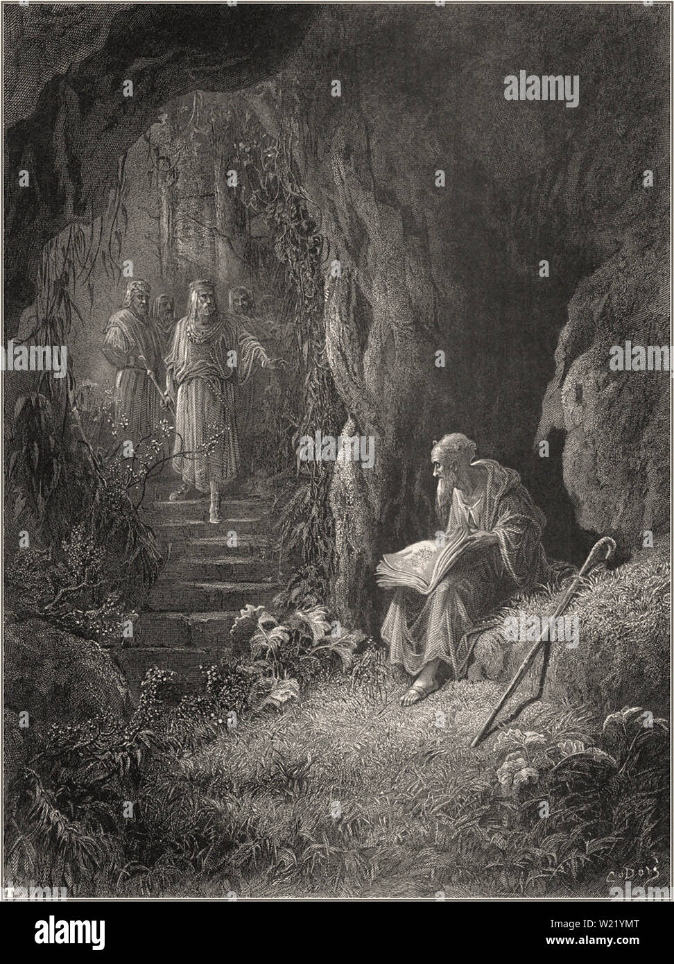Dore idylls of the king hi-res stock photography and images - Alamy